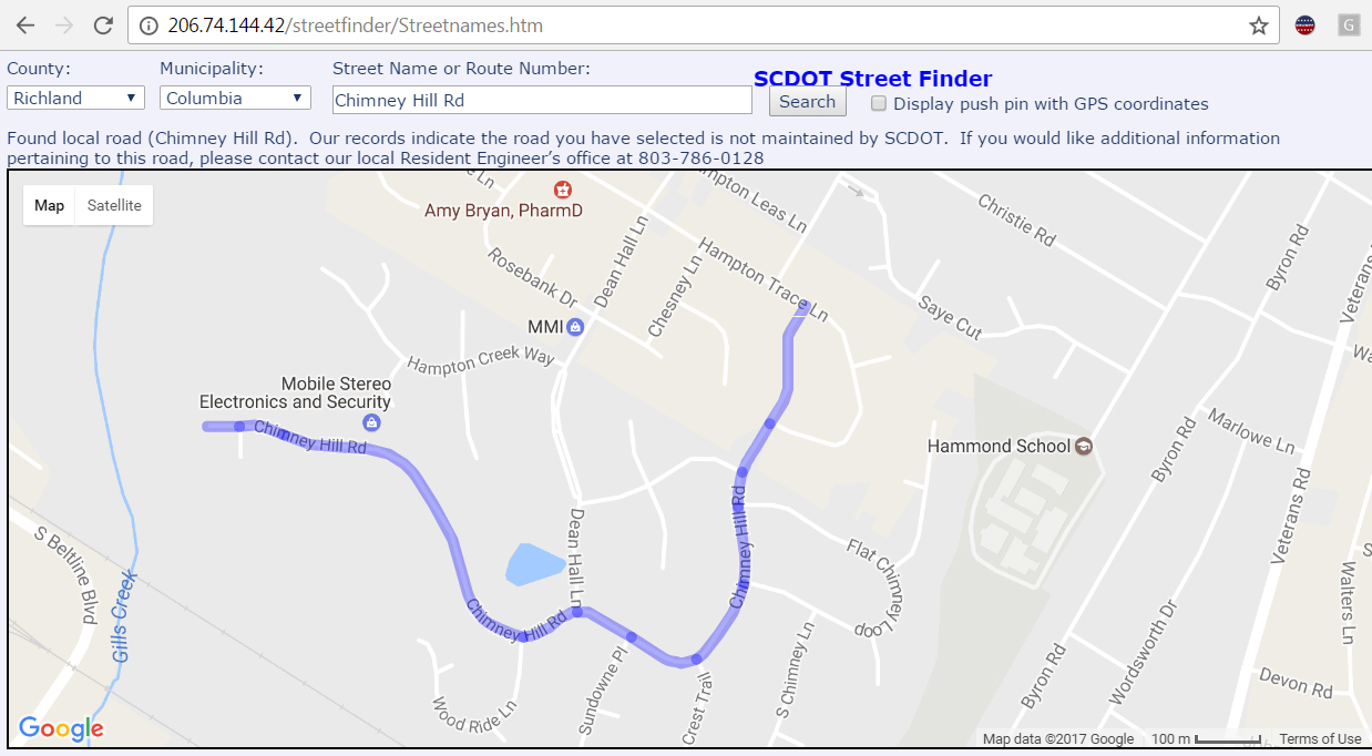 A useful SCDOT website for South Carolina dirt lawyers – Let's Talk Dirt